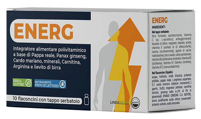 ENERG 10 FLACONCINI 10 ML CON TAPPO SERBATOIO – Farmilia