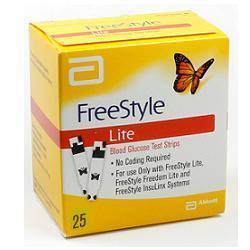 Freestyle Lite strisce misurazione glicemia 25 pezzi – Farmilia