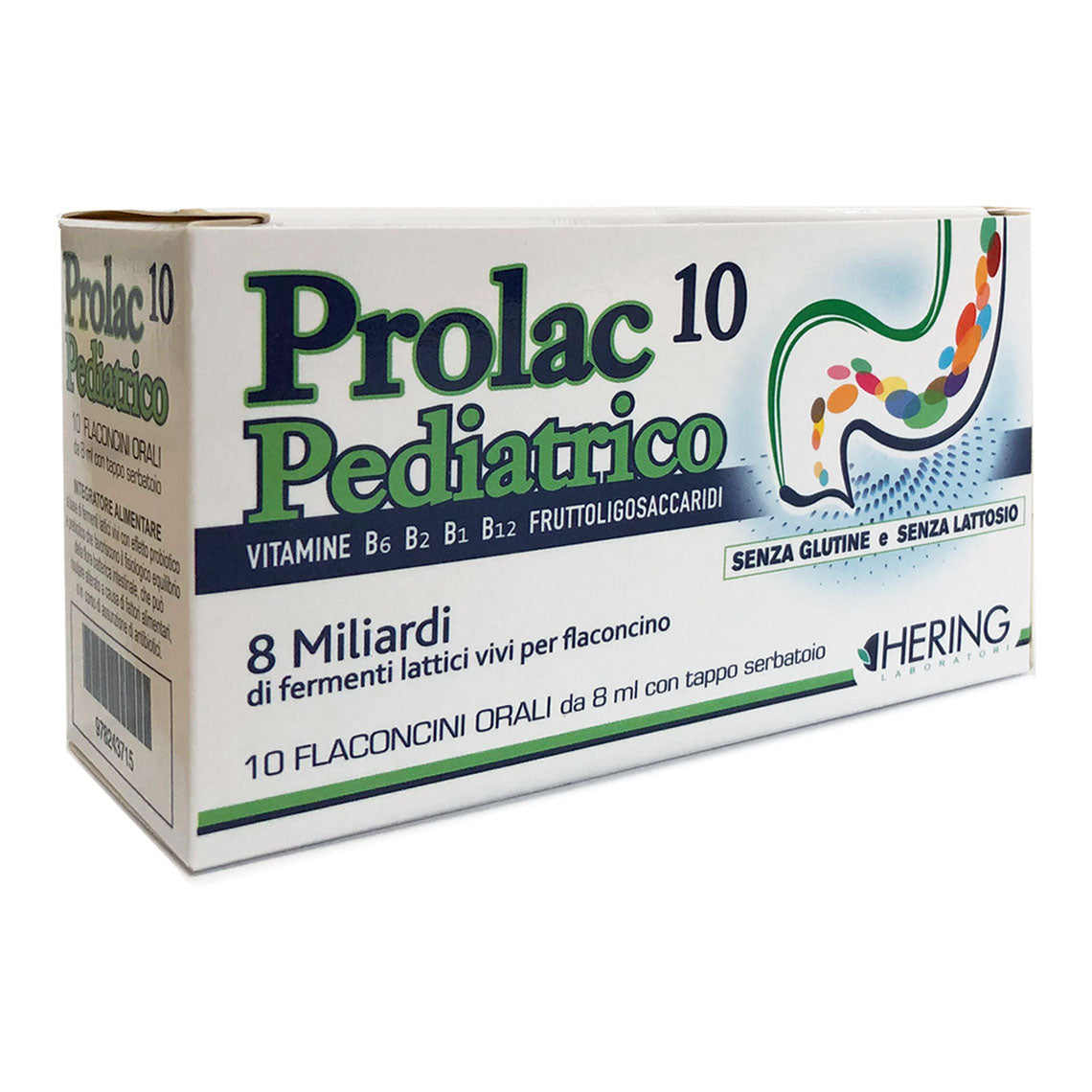 PROLAC10 PEDIATRICO FERMENTI LATTICI 10 FLACONCINI 8 ML – Farmilia